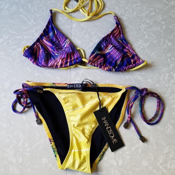 We Are Handsome | Swim | Nwt We Are Handsome Birds Bikinis | Poshmark